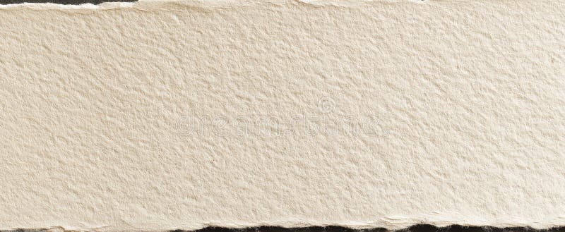 The Textured Surface of Handmade Paper with a Torn Edge for Crafts..AI ...