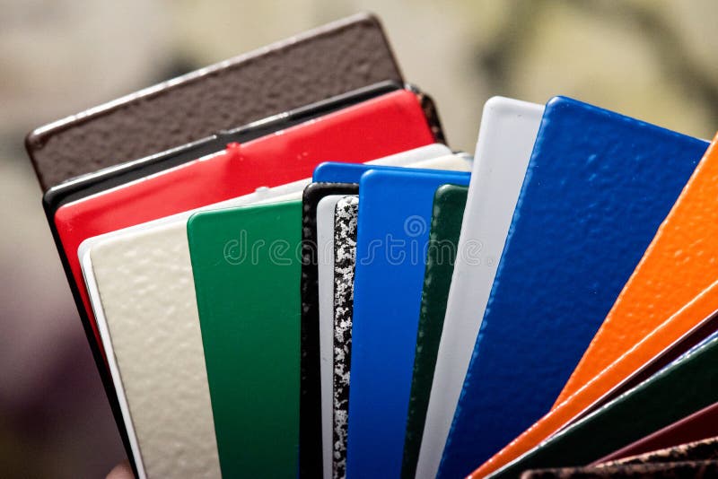 Textured Surface of Painted Metal with Powder Coating. Fine Texture ...