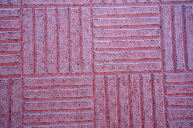 Textured Surface of Pink Pavement in Sunlit Urban Setting Stock Image ...