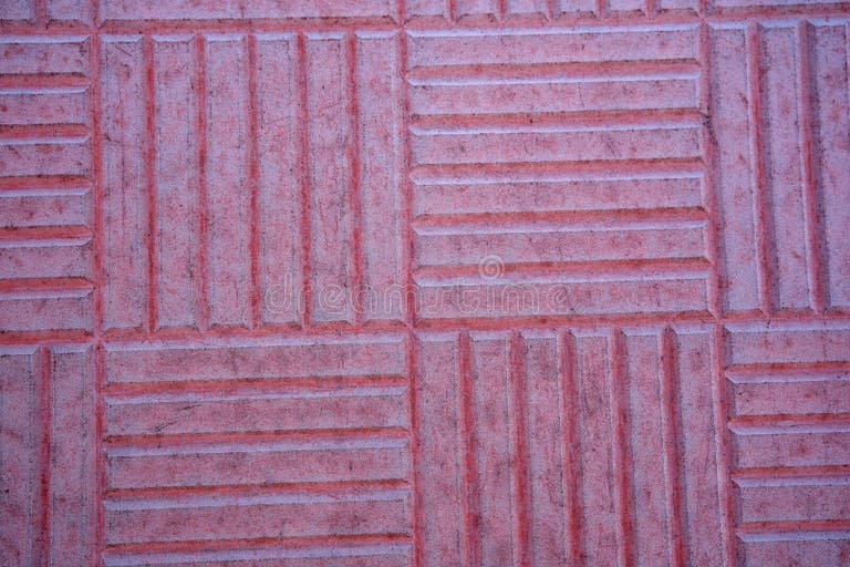 Textured Surface of Pink Pavement in Sunlit Urban Setting Stock Image ...