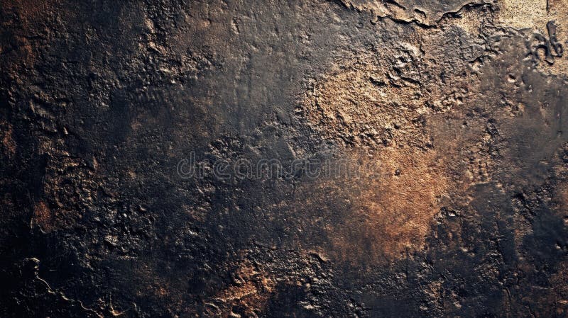 Textured Surface with Rich Dark Tones and Metallic Sheen Stock ...