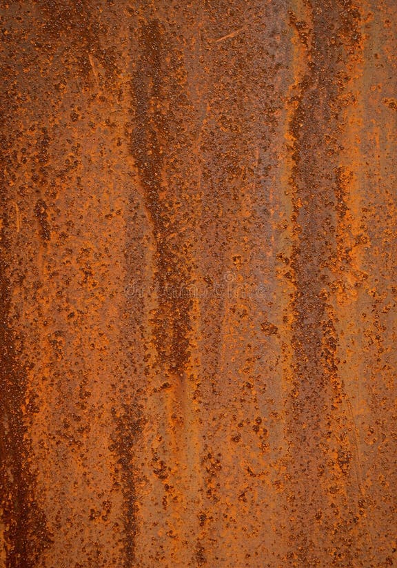 A Textured Surface of Rusted Metal with a Rich, Earthy Hue. the Rust ...