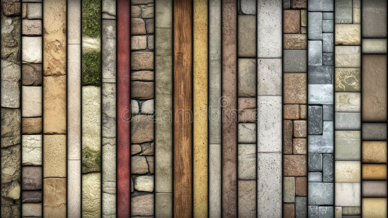 A Textured Surface Showcases Complex Designs of Various Materials Like ...