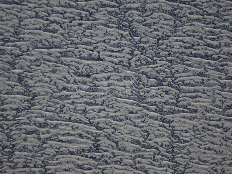 Gray Sandy Dirt on a Black Background Stock Image - Image of grunge ...