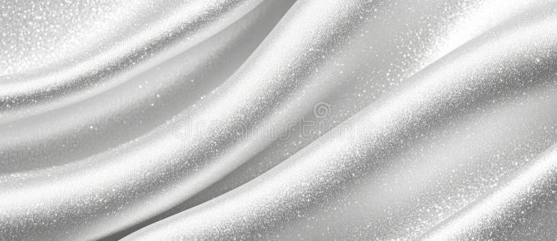 The Textured Surface Was Adorned with a Gleaming Silver Fabric ...