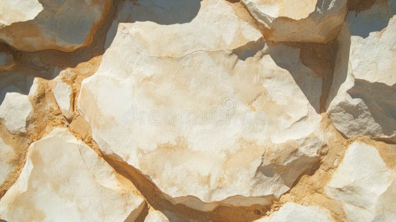 Textured Surface of Water Eroded Limestone Featuring Smooth Patterns ...