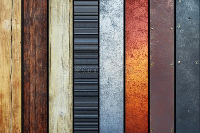 Textured Surfaces, a Visual Exploration of Wood, Metal, and Concrete ...