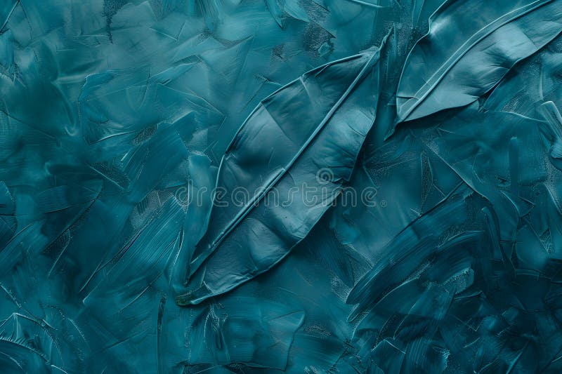 Teal Abstract Background with Agave Leaf Texture Stock Illustration ...