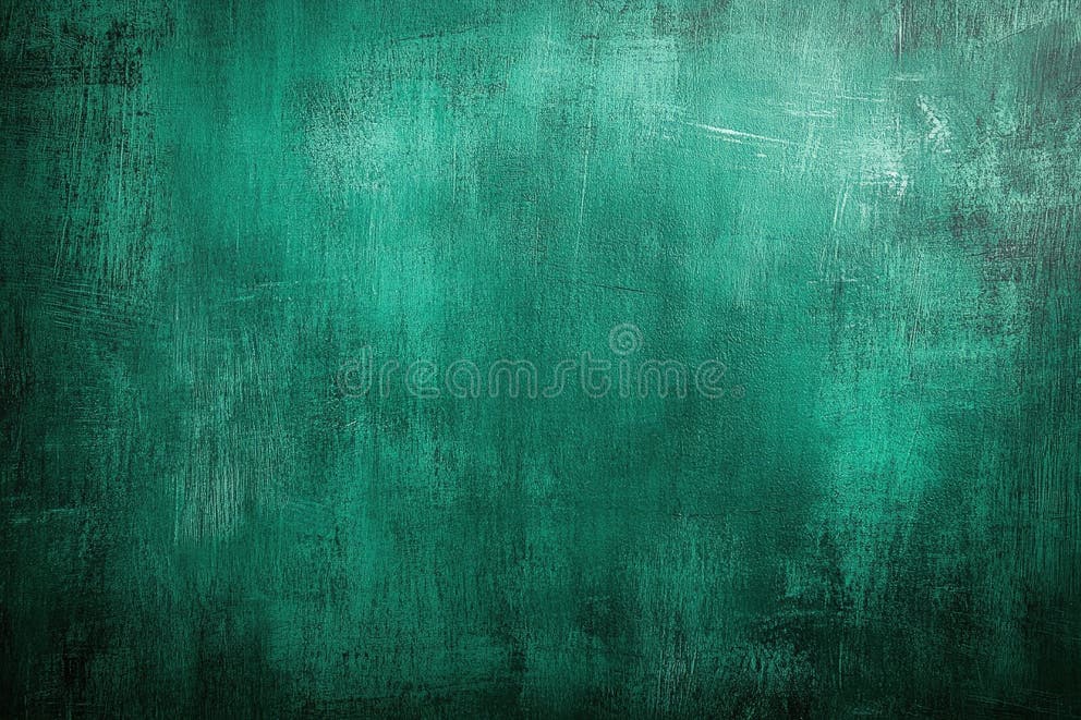 Textured Teal Green Abstract Background: a Distressed and Worn Surface ...