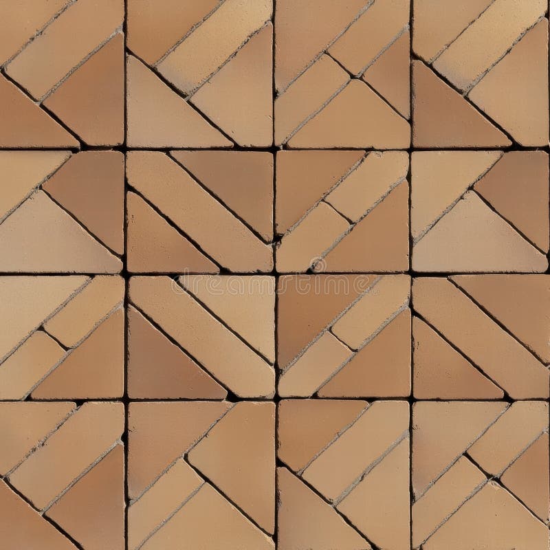 Textured Tile Pattern in Warm Beige Tones, Ideal for Interior Design ...