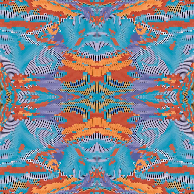 Colorful Repeat Pattern and Background Image Stock Vector ...