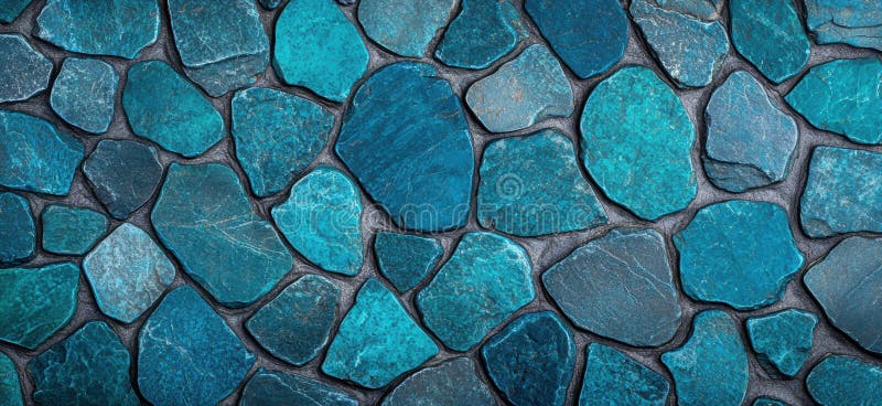 Textured Turquoise Stone Background Stock Illustration - Illustration ...