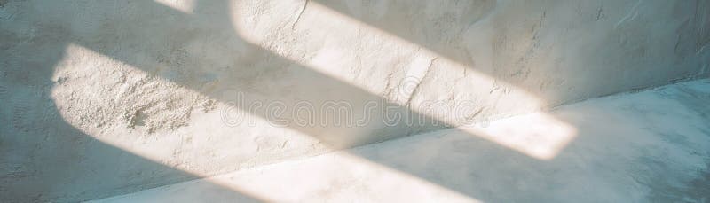 Textured Venetian Plaster Creating Intricate Shadow Patterns in Bright ...