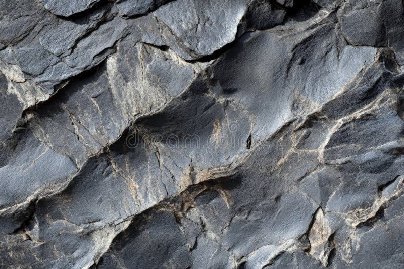 Textured Volcanic Ash, Dark Gray and Black Grains with Fine Dust ...