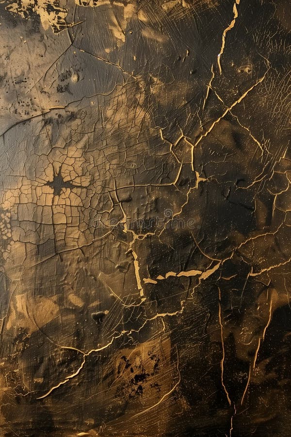 Textured Wall Background Featuring Craquelure and Scratch Patterns in ...