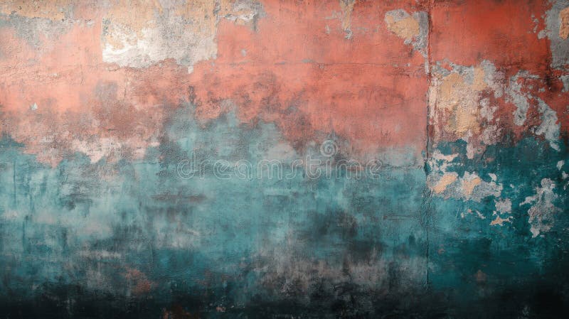 Textured Wall Background Red Blue Green Paint Texture Stock ...