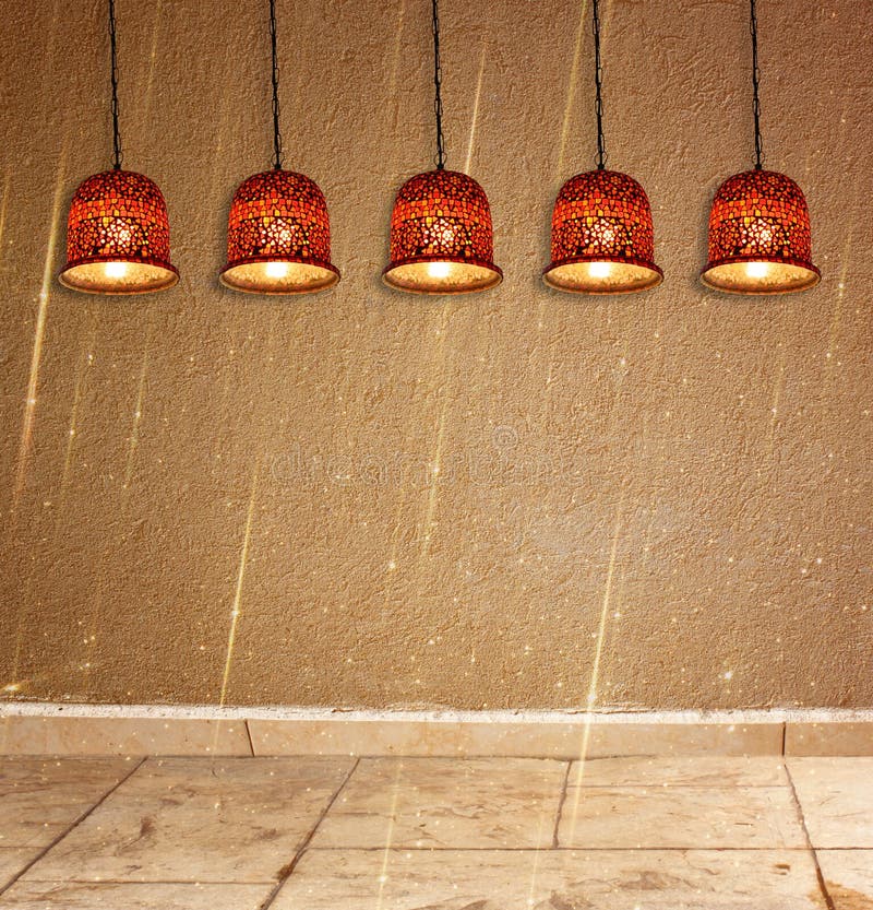 Textured Wall and Ceiling Lamps Stock Photo - Image of business, house ...