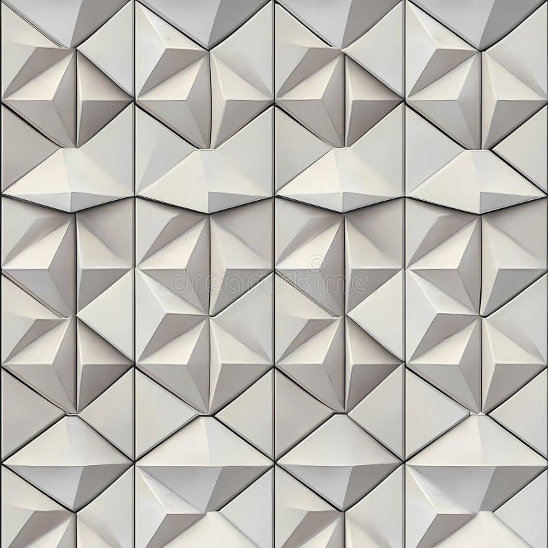 Textured Wall Design with Three-dimensional Geometric Patterns ...