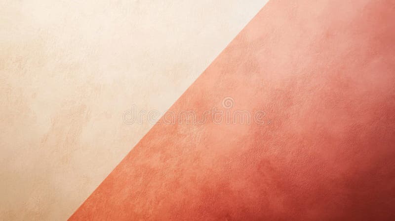 Textured Wall with Diagonal Color Division Stock Illustration ...