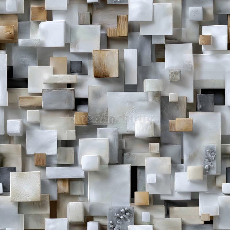 A Textured Wall Features a Striking Pattern of Thick White Paint ...