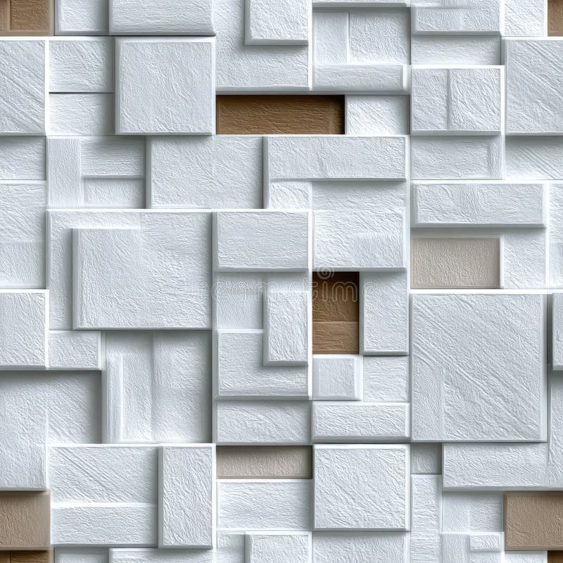 A Textured Wall Features a Striking Pattern of Thick White Paint ...