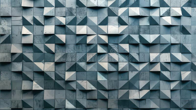 Textured Wall Featuring Modern Geometric Tile Patterns in Subtle Colors ...