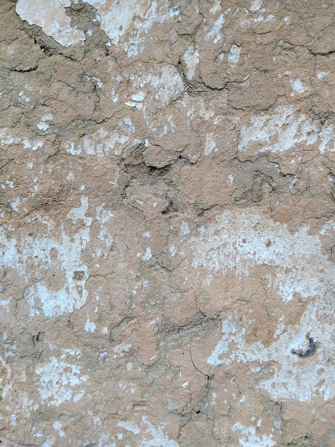 Textured Wall Featuring Rough and Weathered Surfaces in Muted Earth ...