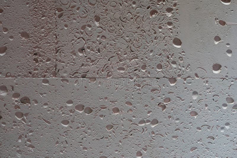 Textured Wall Lined with Shell Rock Tiles. Stock Photo - Image of ...