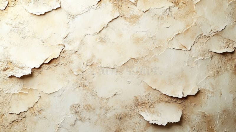 Textured Beige Wall Peeling Plaster Natural Patterns Stock Photos ...