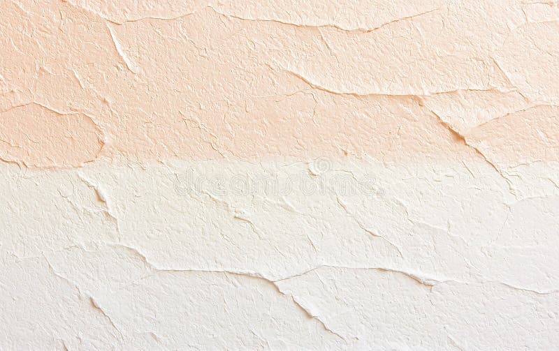 Textured Wall with Soft Gradient from Peach To White, Highlighting ...