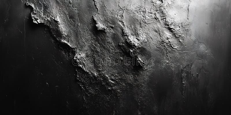 Textured Wall Surface Showcasing Dramatic Weathering and Contrast in a ...
