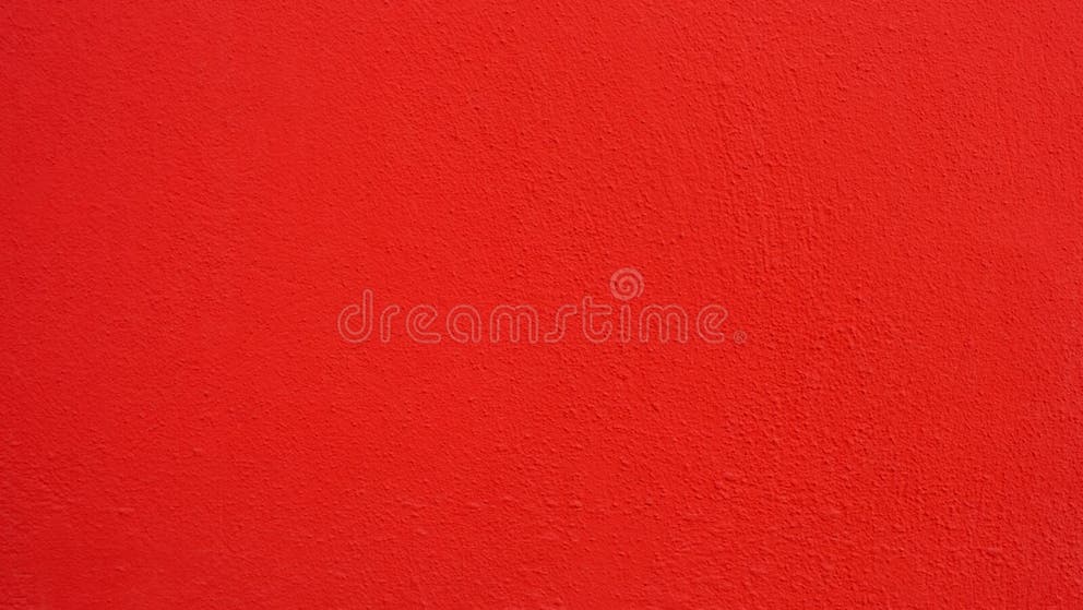Textured Wall in Vibrant Saturated Red Color. Stock Image - Image of ...