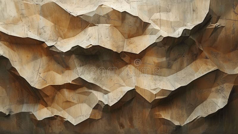 Textured Wall Wallpaper Backdrop Design Featuring Rustic Geometric ...