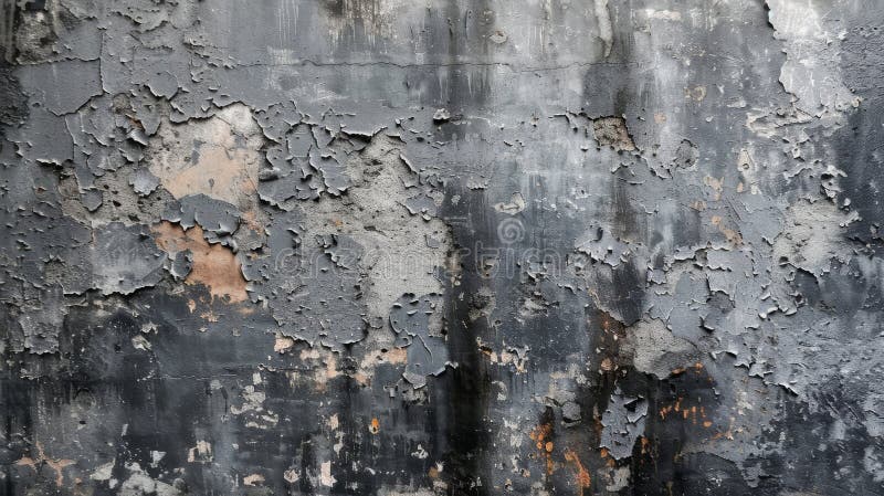 Textured Wall Wallpaper and Backdrop with Peeling Paint Effect in Urban ...