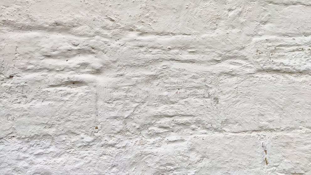 Textured Wall in Whitewash with Limewash and Plaster. Abstract ...