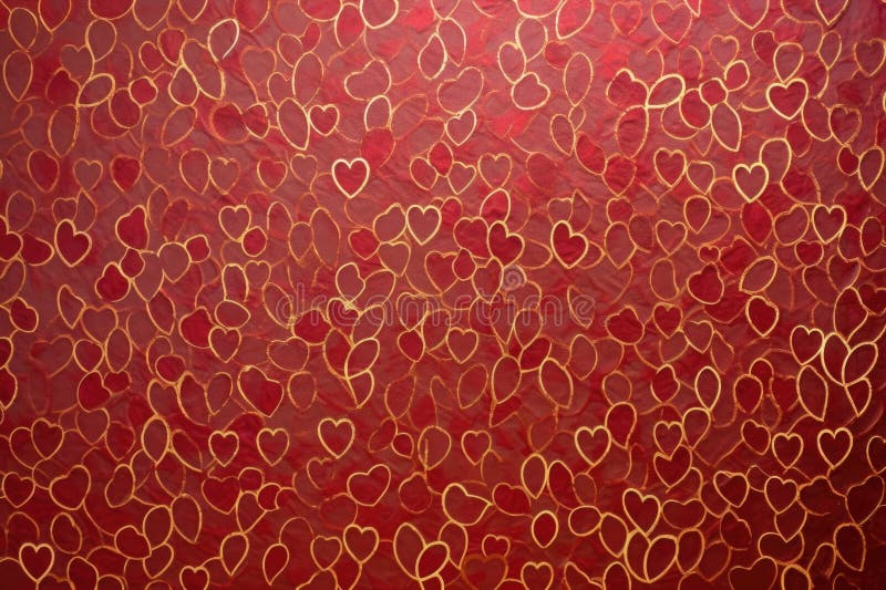 Textured Wallpaper with Heart Patterns Stock Image - Image of abstract ...