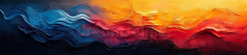 Textured Waves with Bold Color Transitions and Dynamic Flow Stock ...