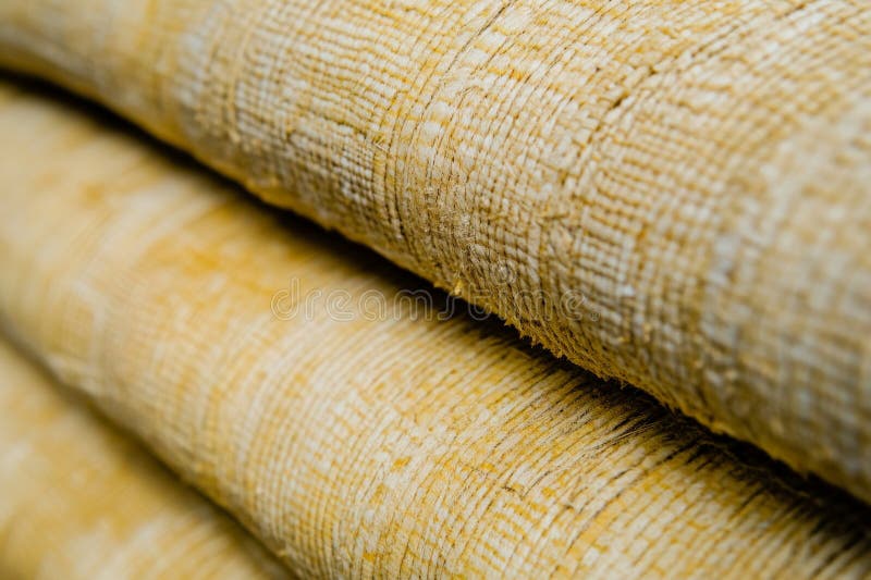Textured Wheat Straw, Fine Overlapping Patterns in Golden Yellow ...