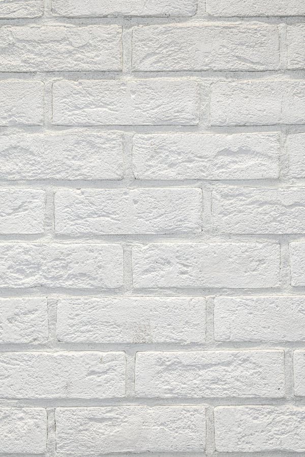 Textured White Brick Background. Neutral of an Old White Brick Wall ...