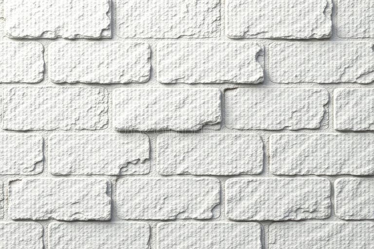 Textured White Cement Blocks, Repeating Pattern, Fence, Concrete ...