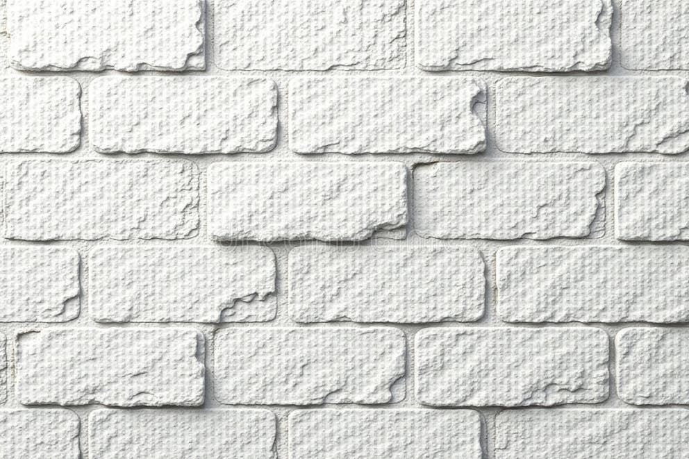 Textured White Cement Blocks, Repeating Pattern, Fence, Concrete ...