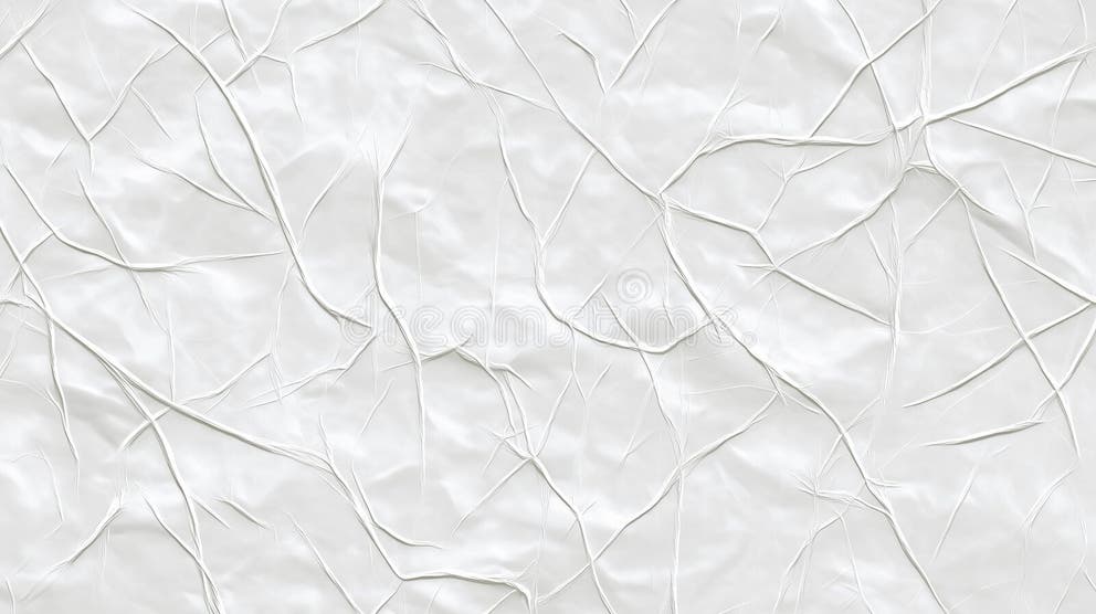 Textured White Crumpled Surface with Fine Lines and Patterns Stock ...