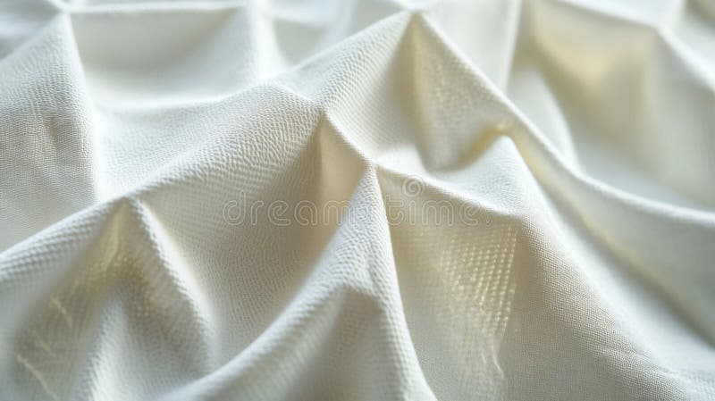 Textured White Fabric Background: Soft Waves and Subtle Patterns Stock ...