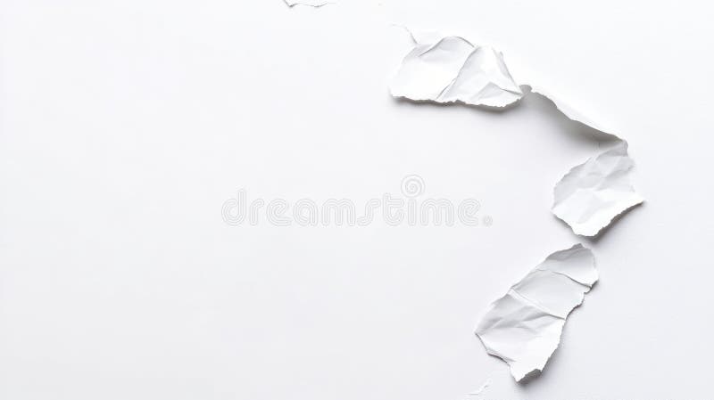 Textured White Paper Collage Background for Design and Art Projects ...