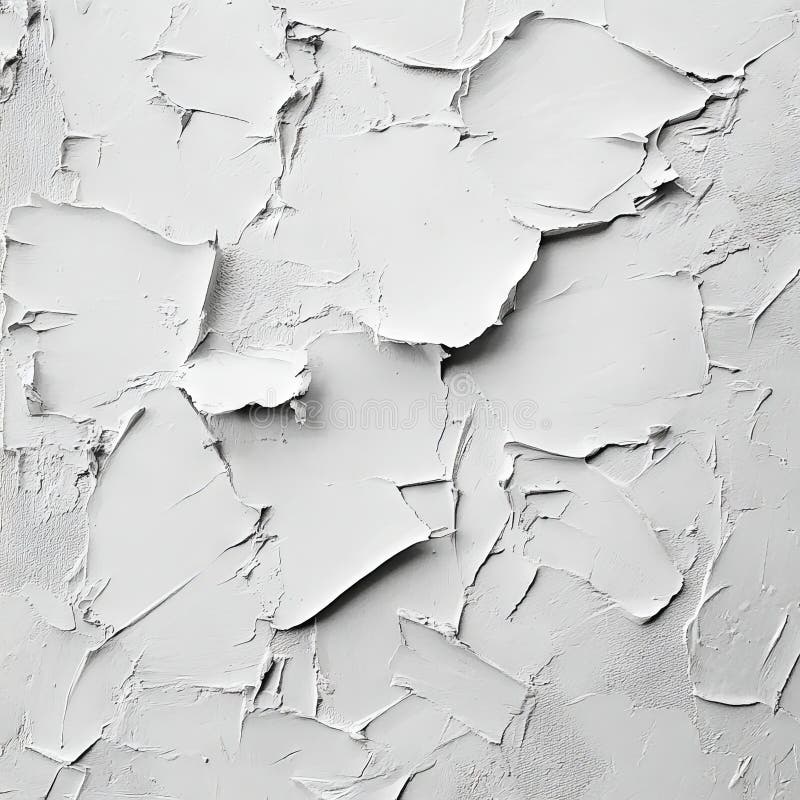 Textured White Plaster Wall with Abstract Patterns and Rough Surface ...