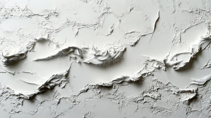 Textured White Plaster Wall with Abstract Patterns and Uneven Surfaces ...