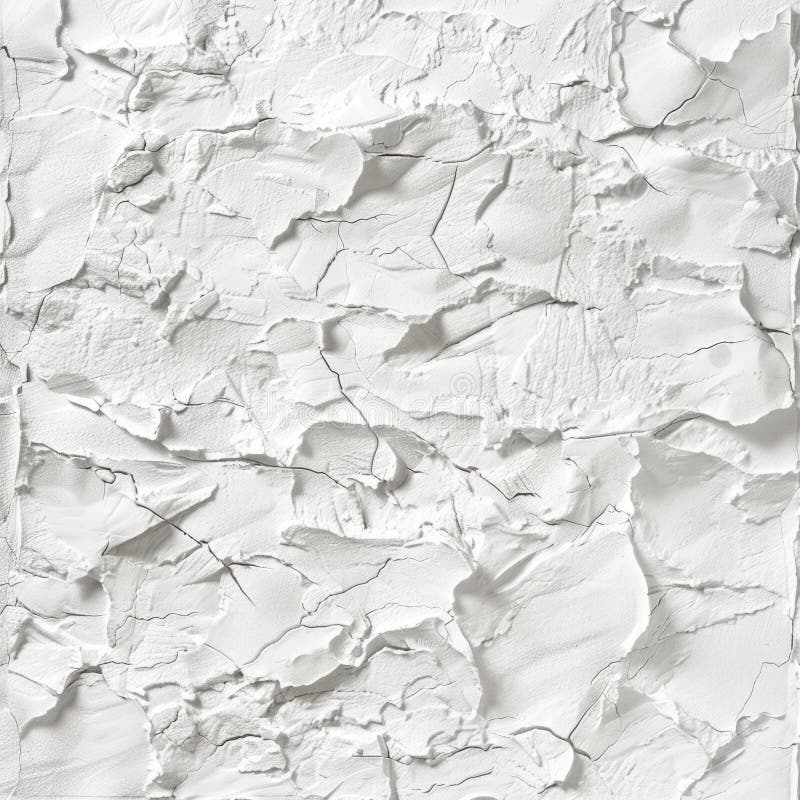 Textured White Plaster Wall Surface with Cracks and Rough Patterns for ...