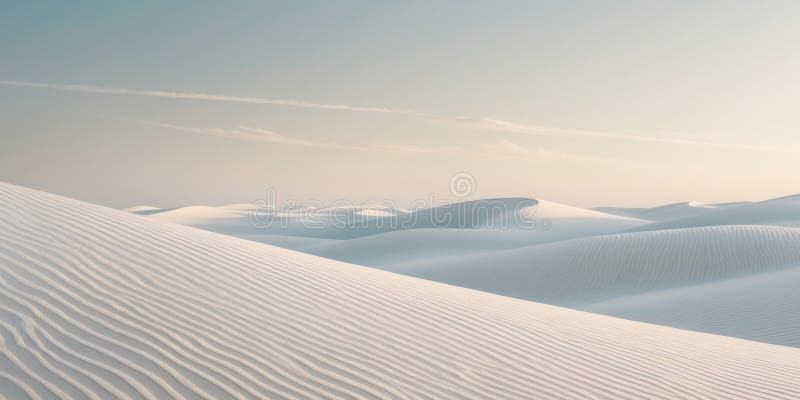 Textured White Sand Dunes Landscape Background for Design Projects ...