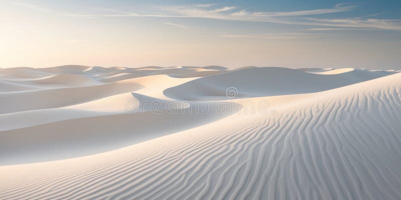 Textured White Sand Dunes Landscape Background for Design Projects ...