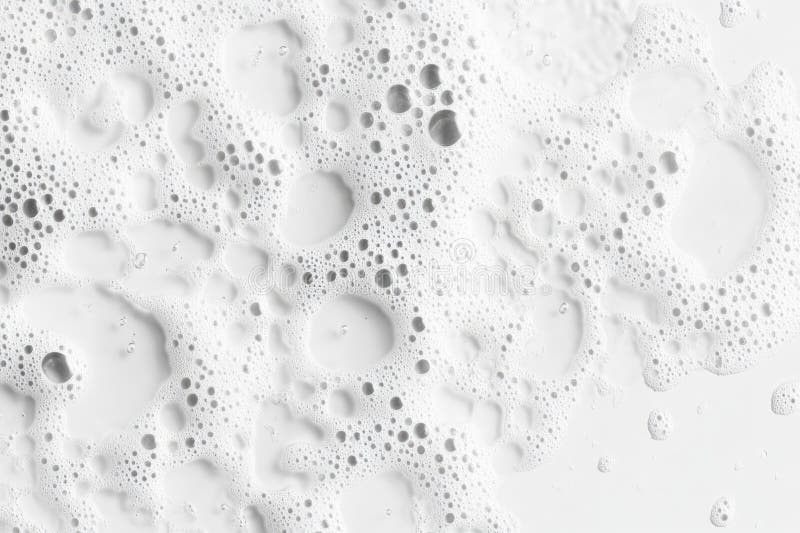 Textured White Surface with Foam-like Patterns. Neural Network AI ...